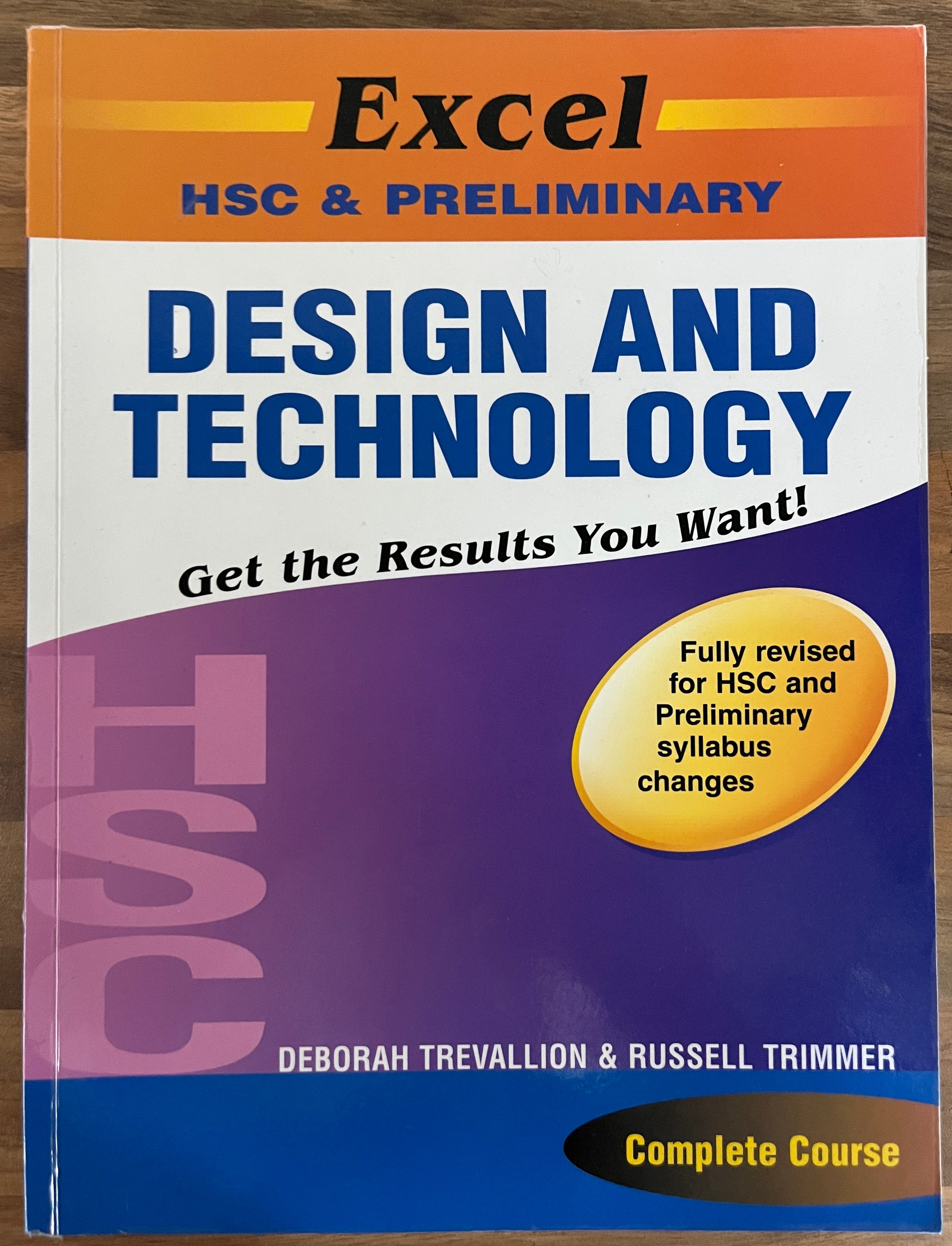 Excel HSC & Preliminary Design and Technology NO Study Cards, Fully Up ...