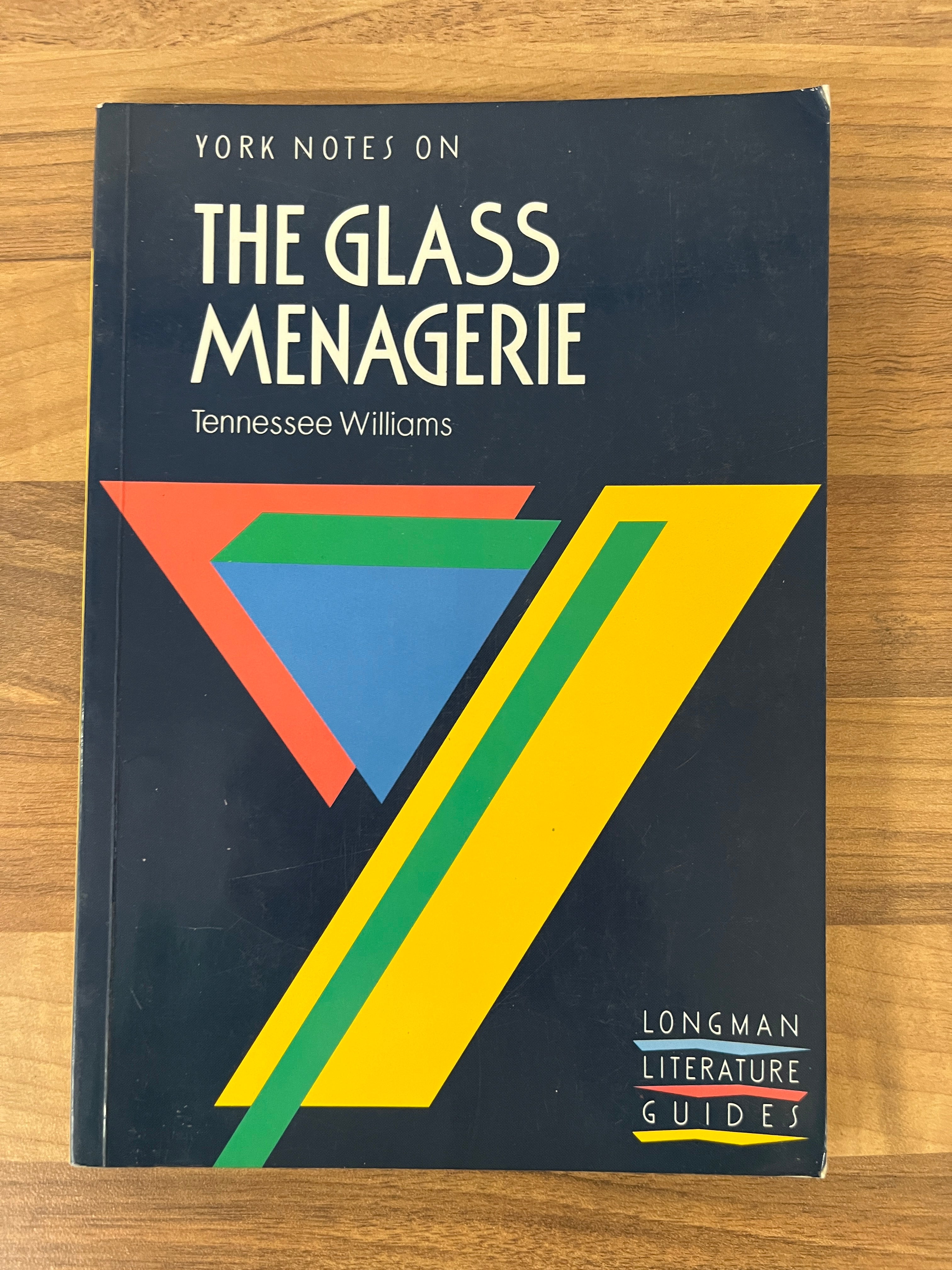 York Notes on The Glass Menagerie by Tennessee Williams, Notes by Gilb ...