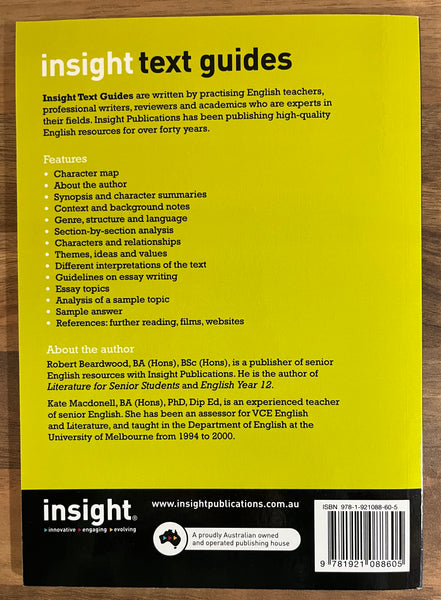 Insight Text Guides: William Shakespeare's Macbeth by Robert Beardwood ...