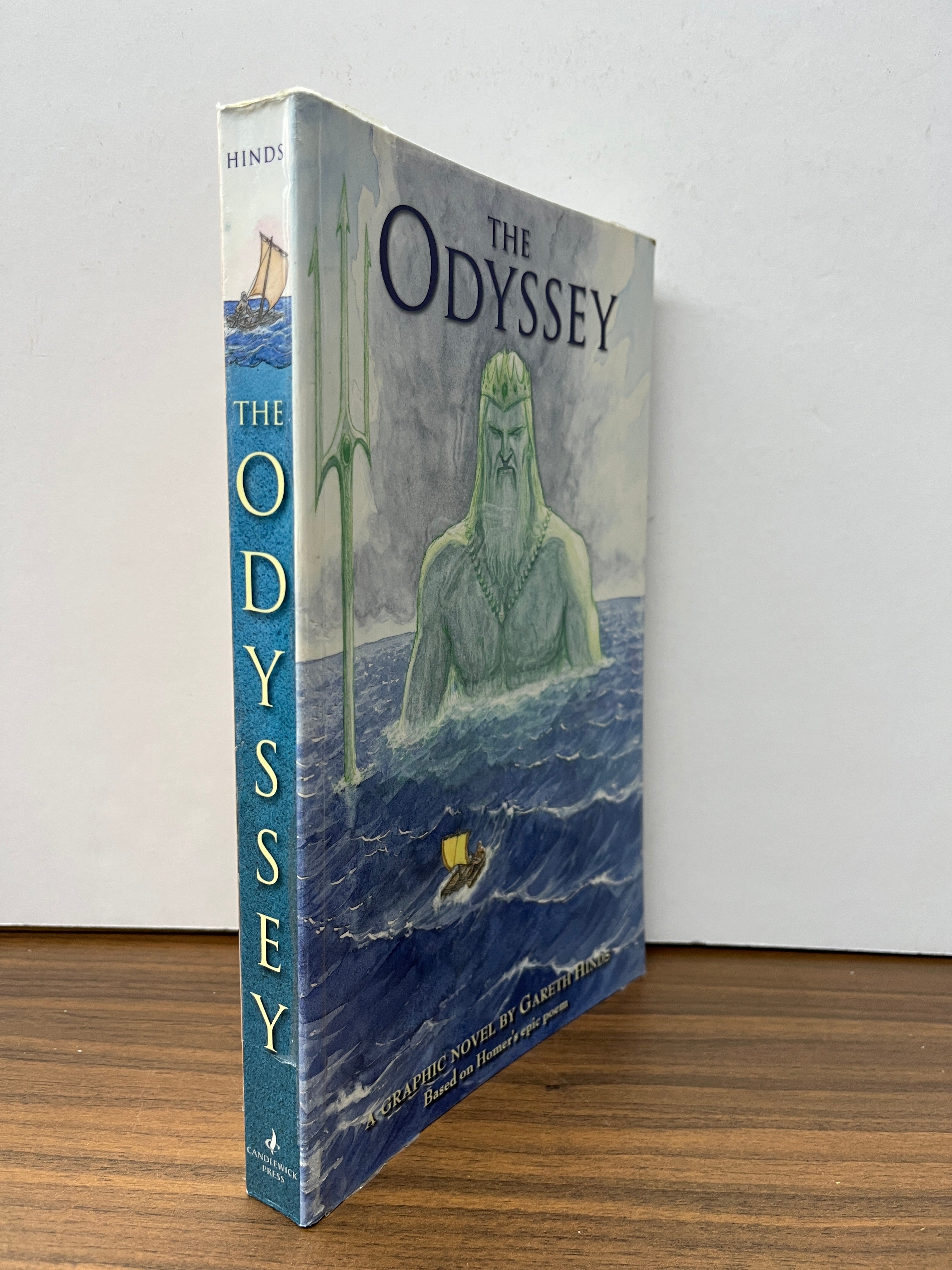 The Odyssey: A Graphic Novel by Gareth Hinds (Ex-libris with neat stam ...