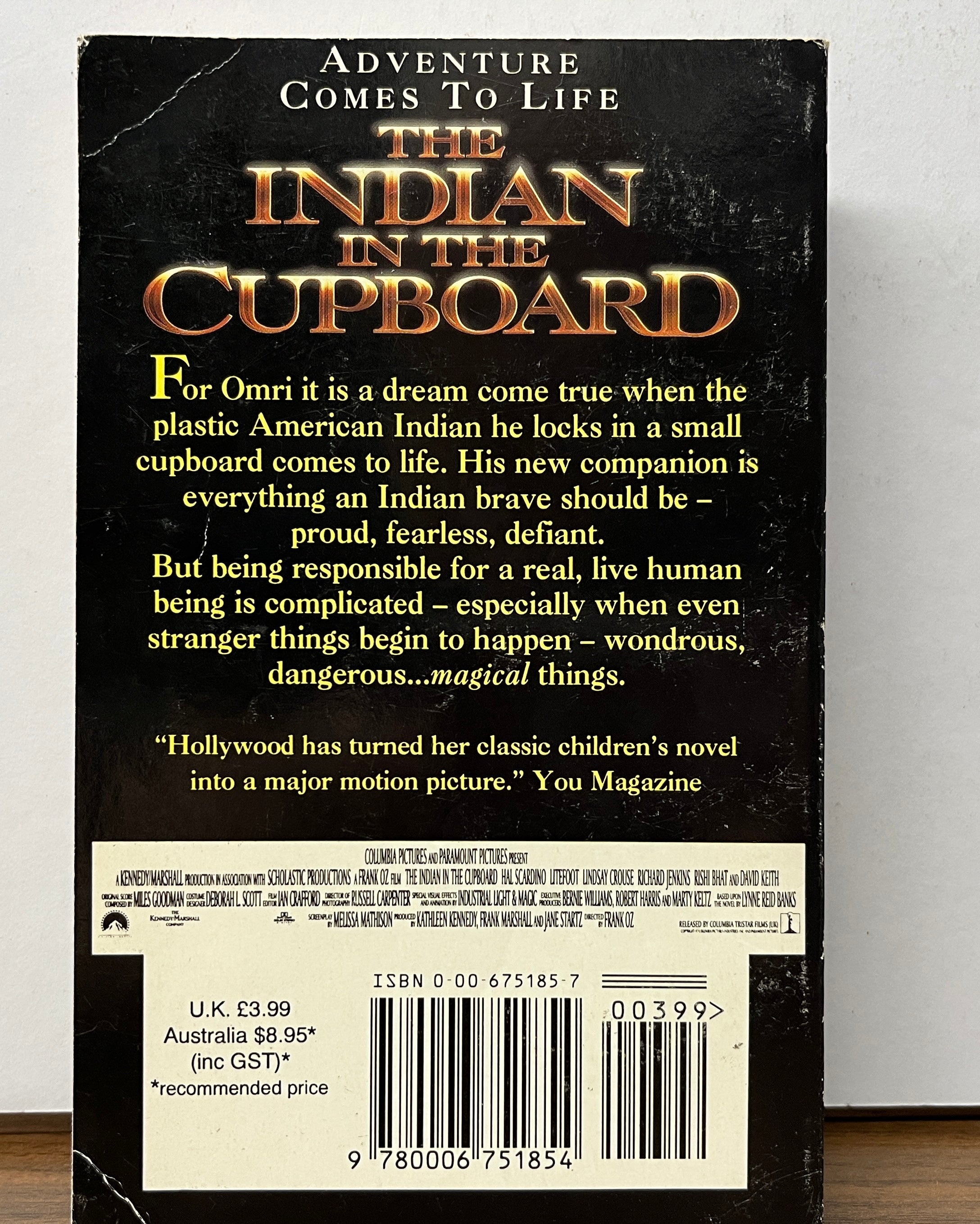 The Indian in the Cupboard by Lynne Reid Banks - T's Textbooks