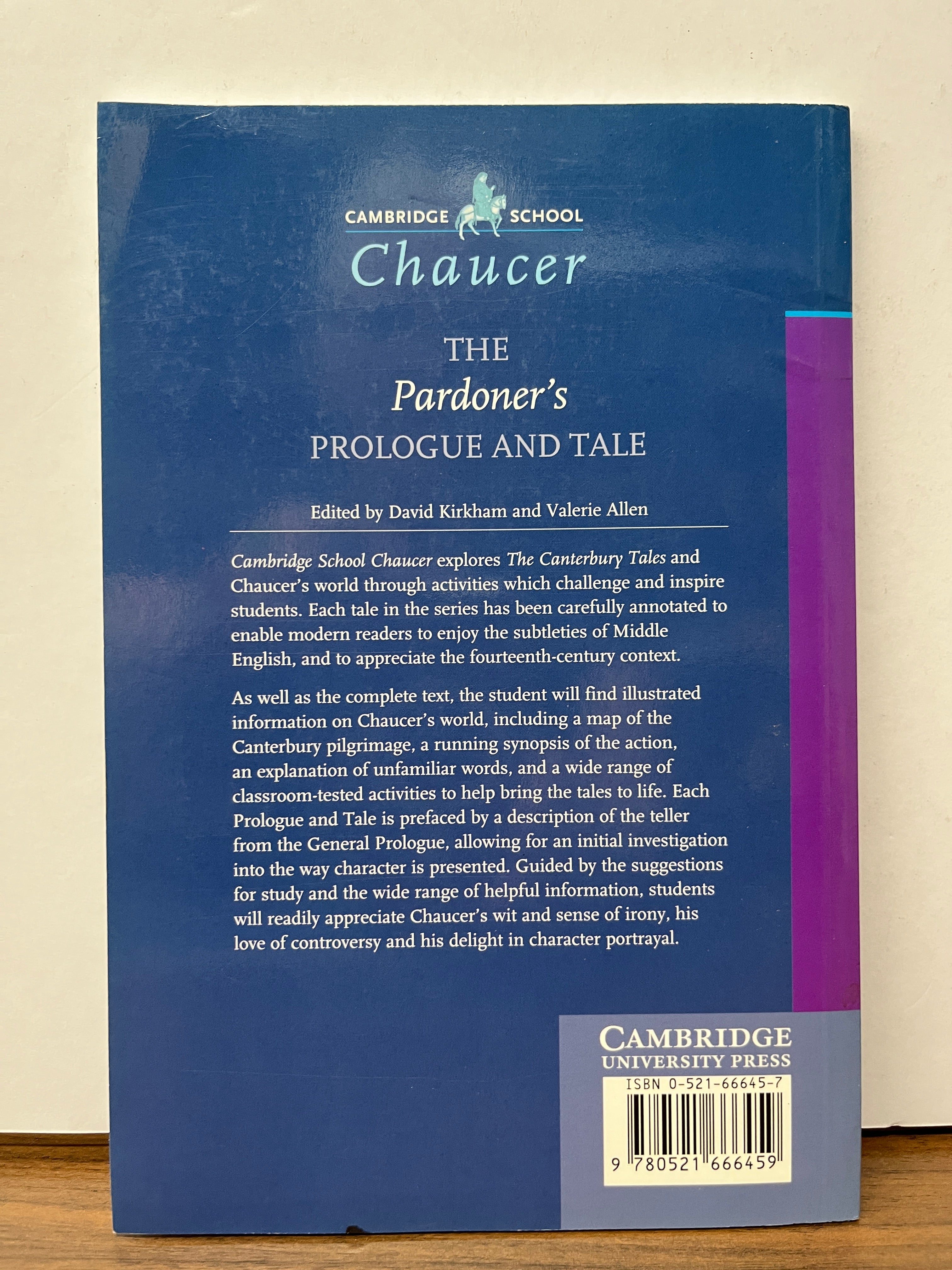 Cambridge School Chaucer: The Pardoner's Prologue and Tale – T's Textbooks