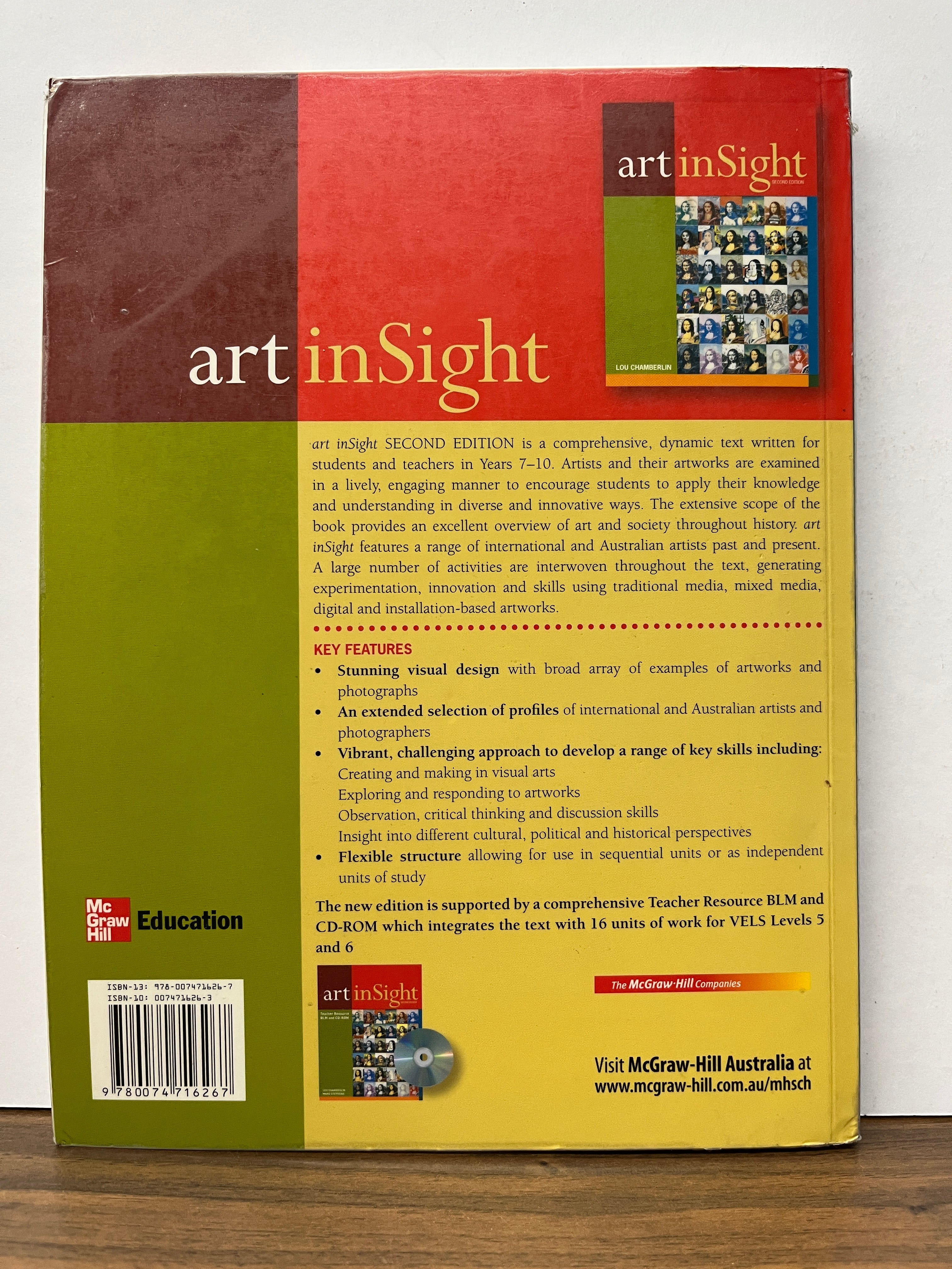 Nelson Art Insight Student Book + Access Code, 2nd Edition by Lou Cham ...