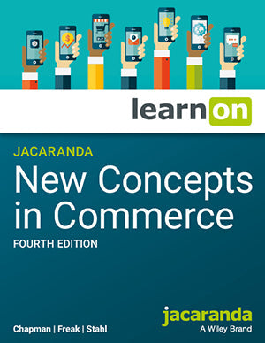 (EBOOK ONLY/EMAILED) Jacaranda New Concepts in Commerce LearnON, 4th E ...