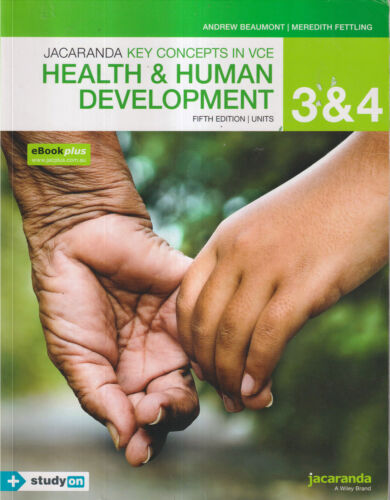 Key Concepts VCE Health and Human Development Units 3 & 4, 5th Ed. by ...