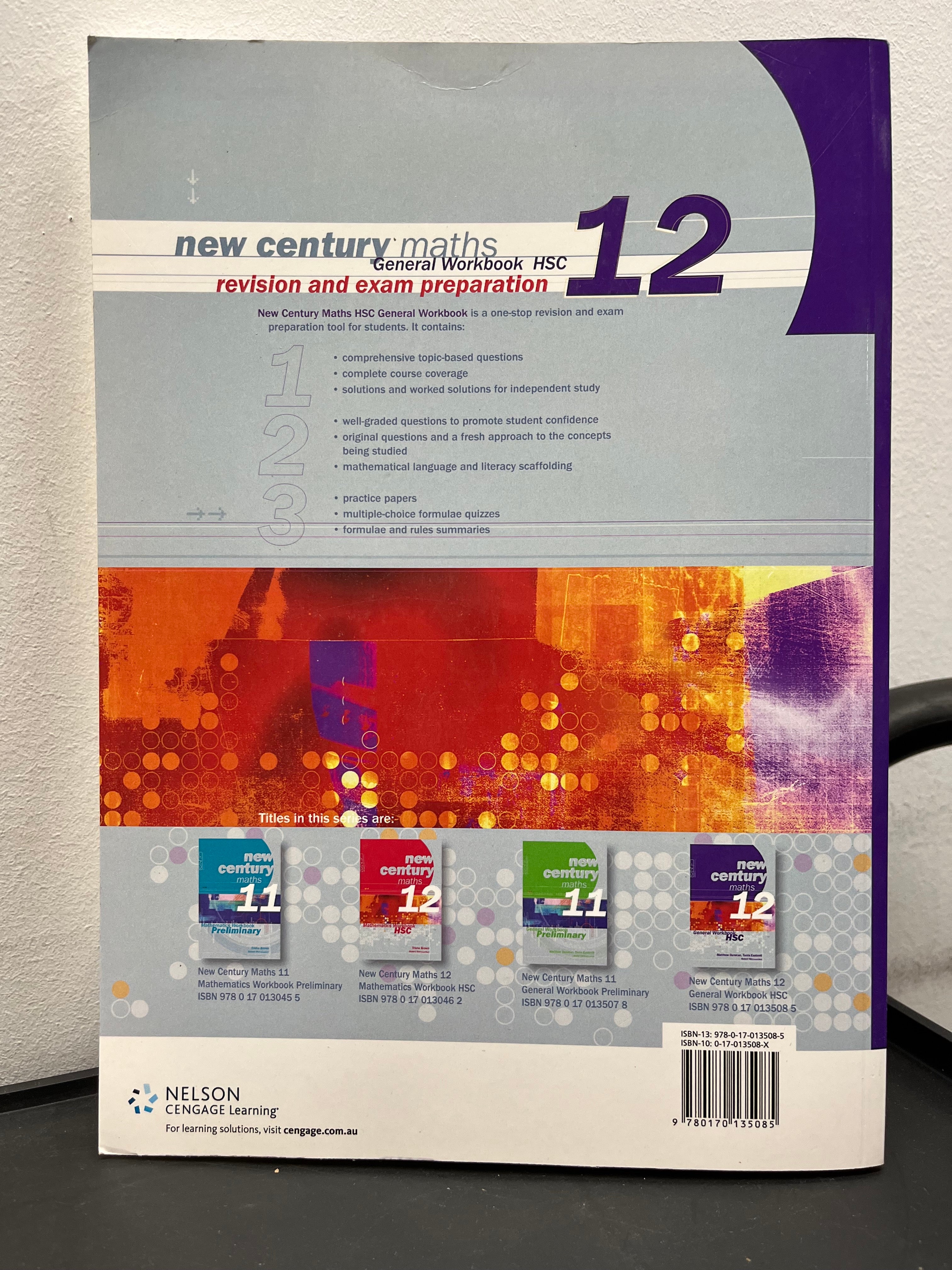 New Century Maths 12 General HSC Workbook – T's Textbooks