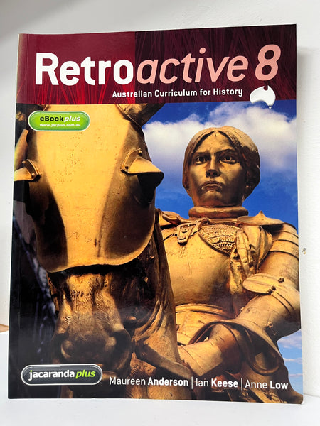 Retroactive 8 Australian Curriculum for History Student Book & EBookPL ...