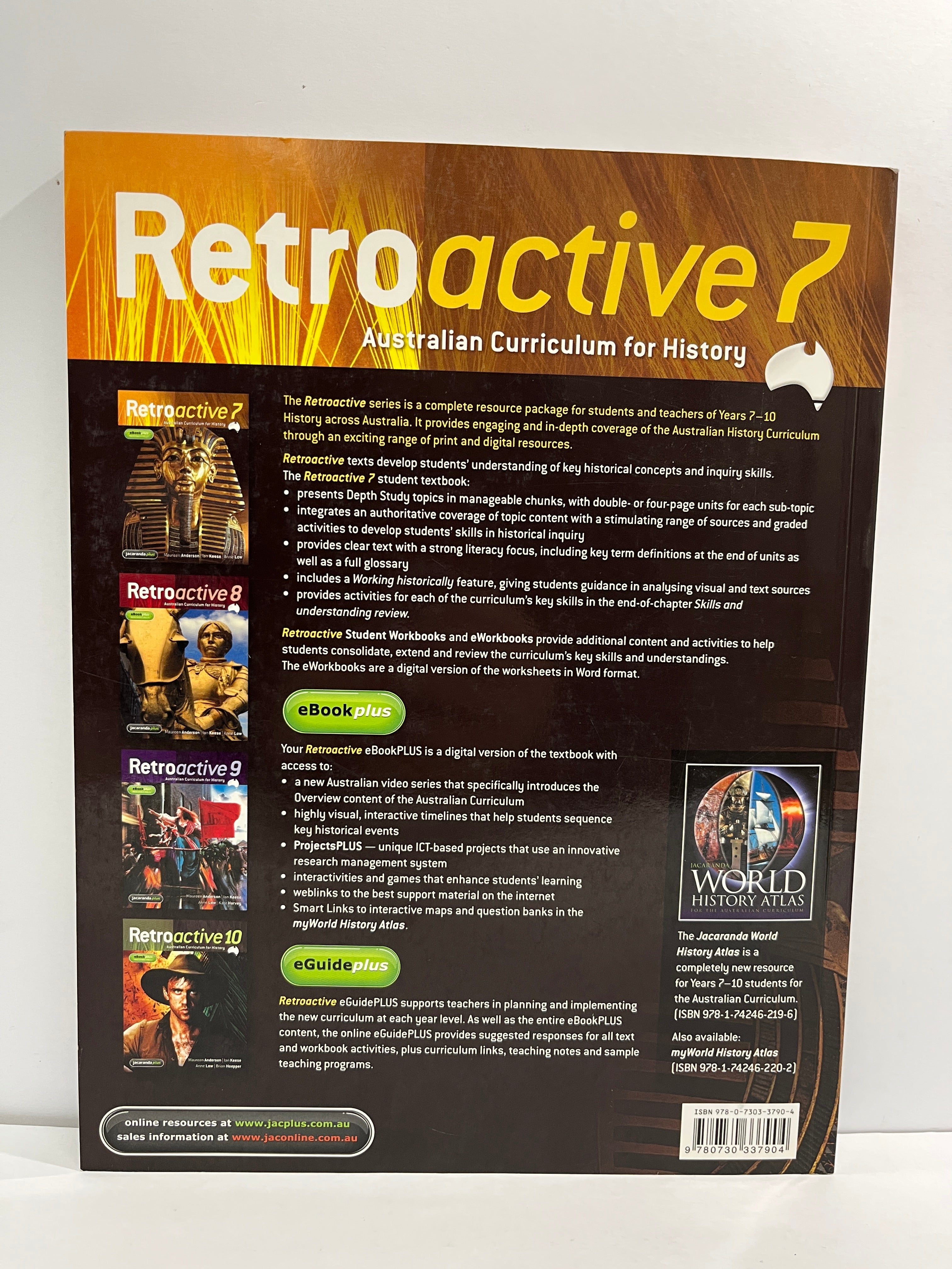 Retroactive 7: Australian Curriculum for History Student Book with eBo ...