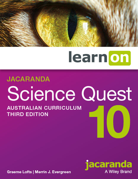 (EBOOK ONLY/EMAILED) Jacaranda Science Quest 10 Australian Curriculum ...