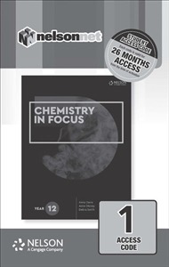 (EBOOK ONLY/EMAILED) Chemistry in Focus Year 12 Access Code, 2nd Editi ...